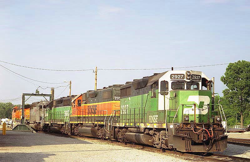 BNSF'S East Thomas Yard